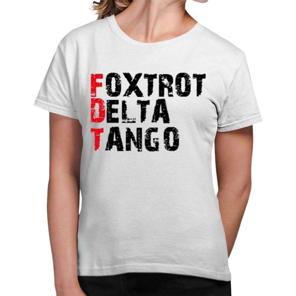 Peter Shankman Wearing Foxtrot Delta Tango Shirt - oomium.com